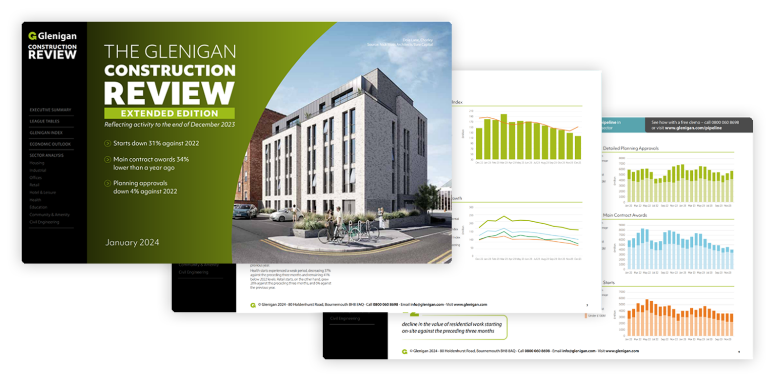 The Glenigan Construction Review | Industry insight & analysis | Glenigan