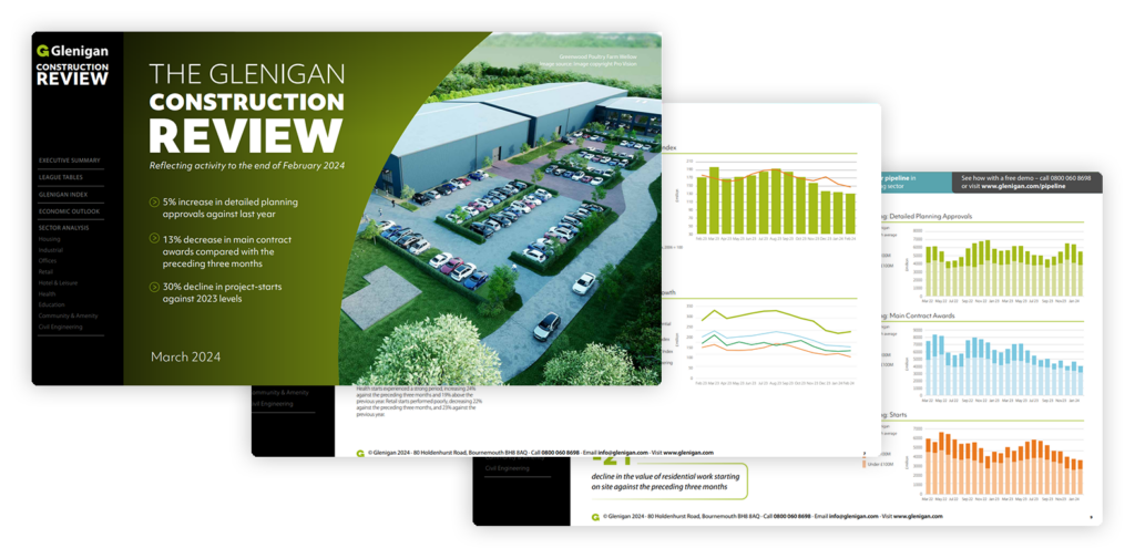 The Glenigan Construction Review | Industry insight & analysis | Glenigan